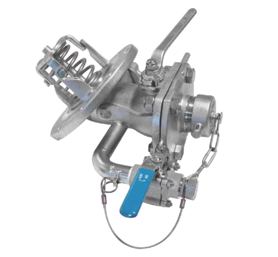 Fort Vale3" 45° Univalve Bottom Discharge Assembly - Fort Vale