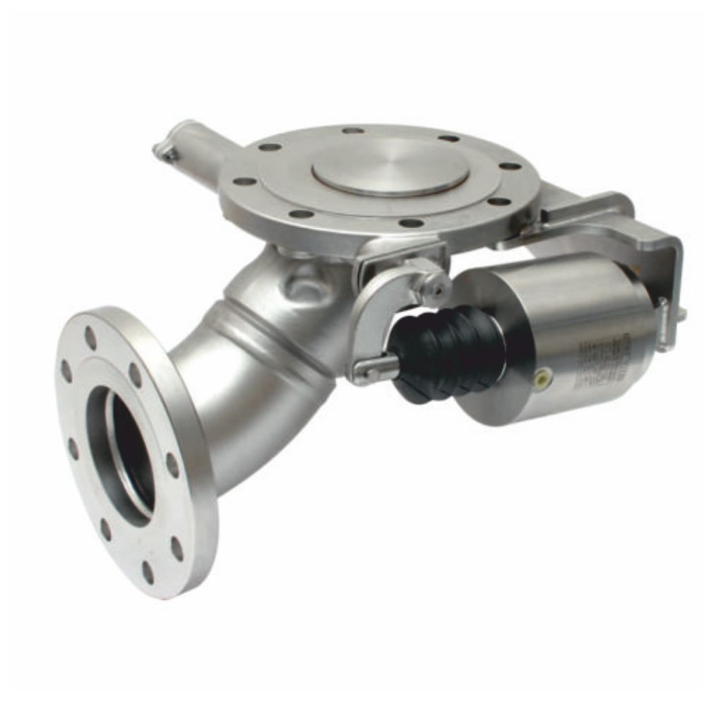 Fort Vale4" 90° Pneumatic Cleanflow Footvalve - Fort Vale