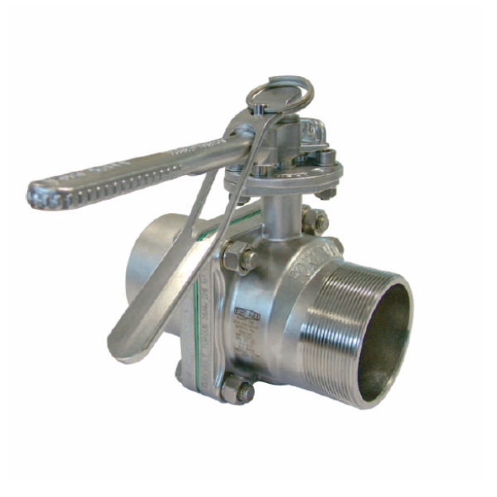 Fort Vale3" Unifly Road Tanker Butterfly Valve - Fort Vale