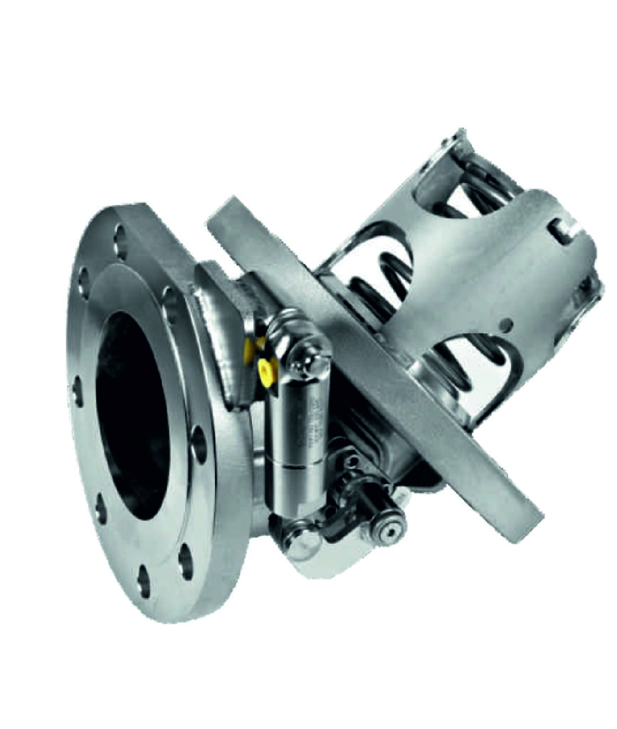 Fort Vale4" 45° Highlift Footvalve Hydraulically Actuated - Fort Vale