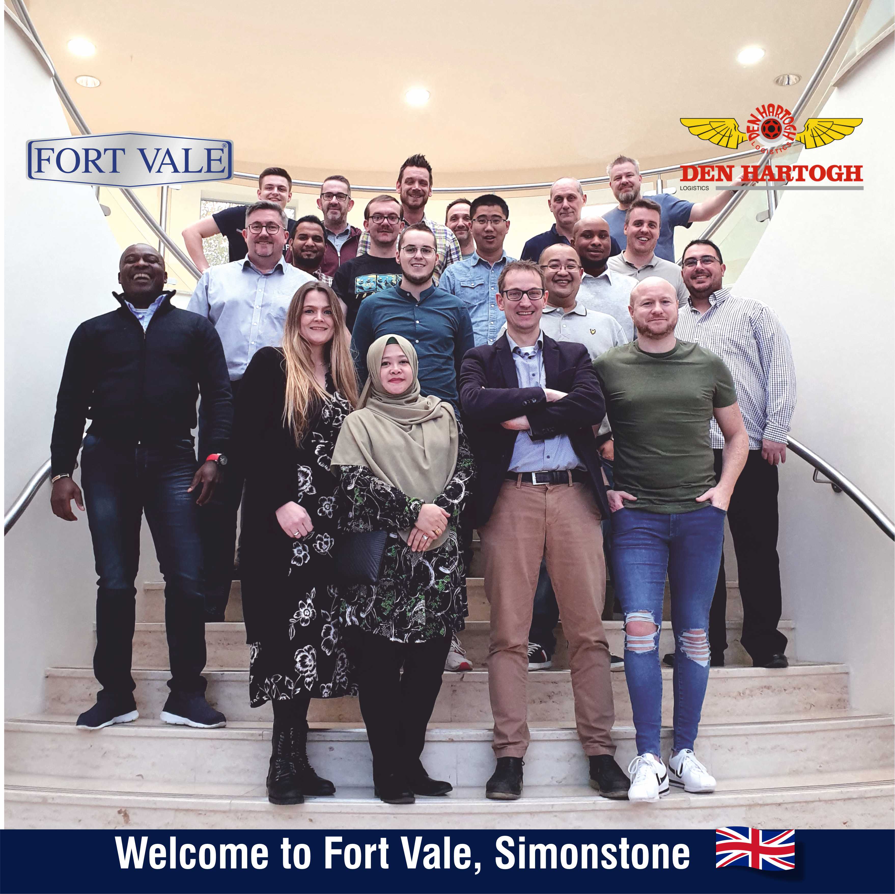 Fort ValeFort Vale Welcome Den Hartogh to Simonstone - Fort Vale