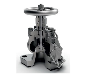 Fort Vale2" 90° Angled Top Transfer Valve: AAR - Fort Vale