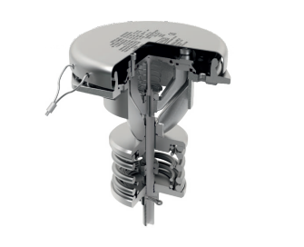 Fort ValeDN100 Internal Pressure/Vacuum Relief Valve: Railtyt - Fort Vale